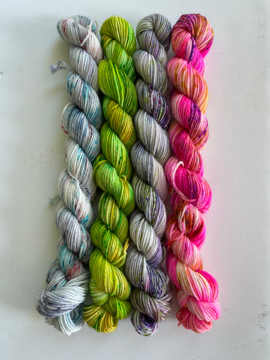 Something Wicked Mini Skein Bundles – Legacy Fiber Artz