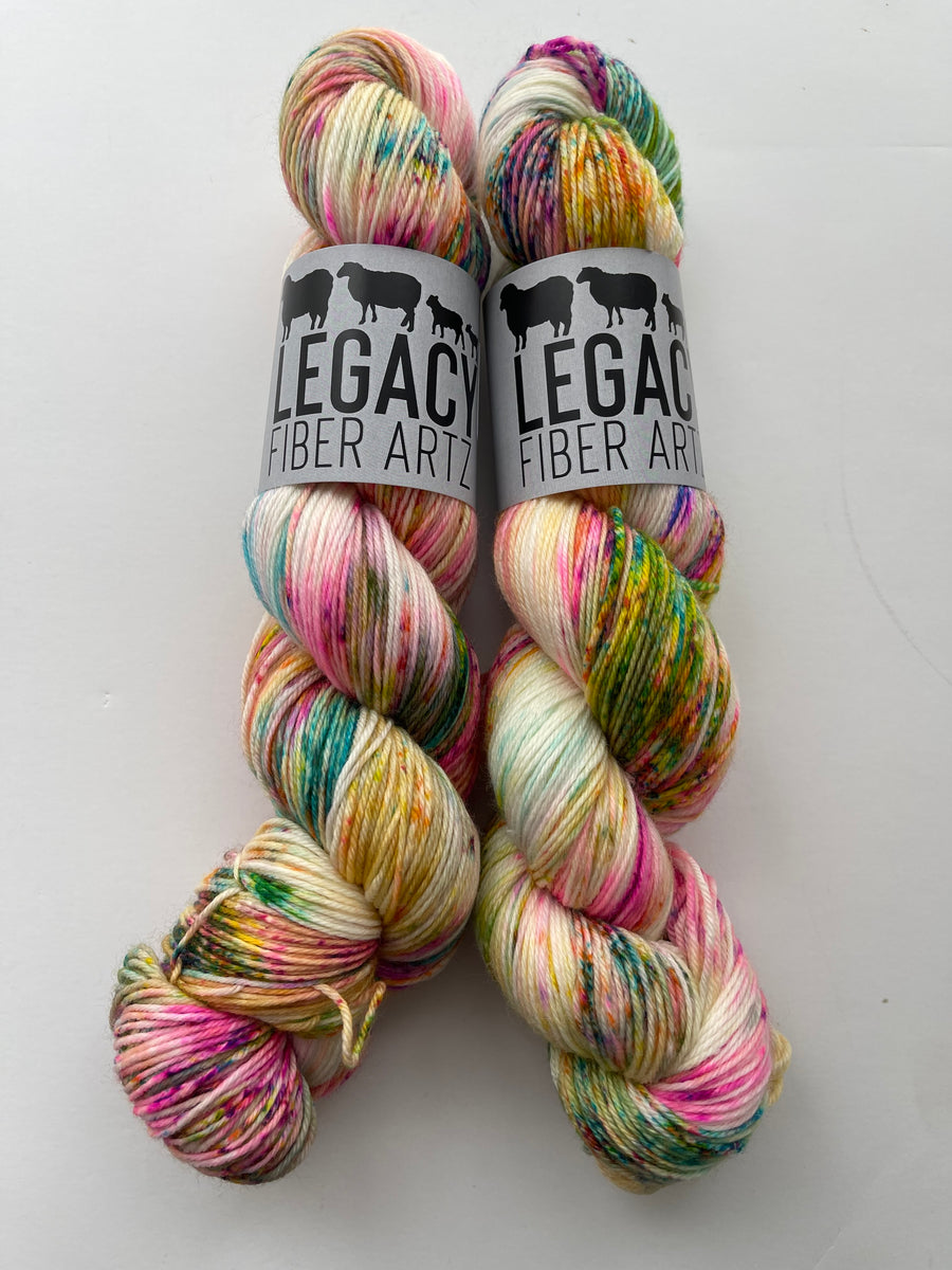 Skittles Cozy Toes – Legacy Fiber Artz