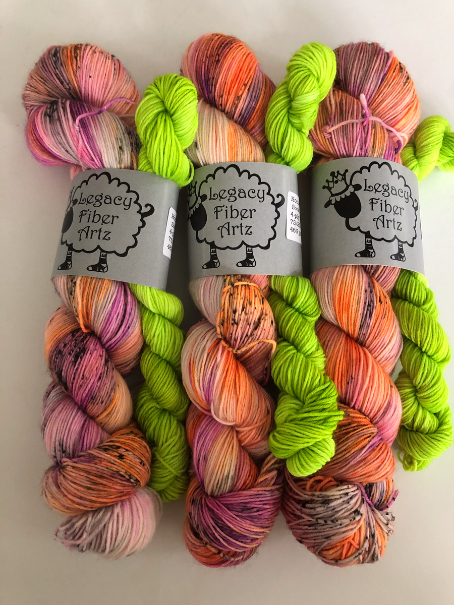 Hocus Pocus Sock Set – Legacy Fiber Artz