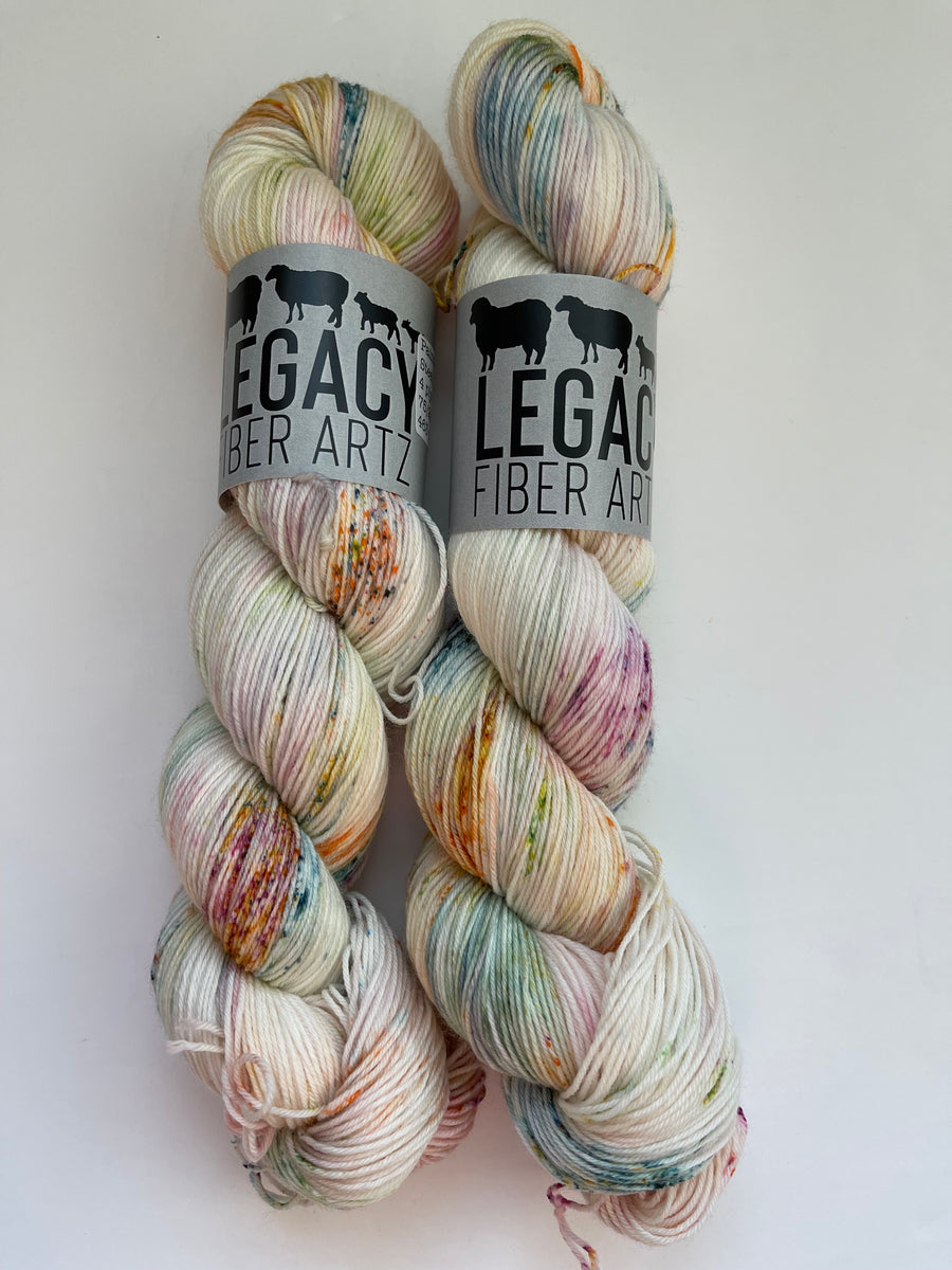 Painter's Palette Steel Toes – Legacy Fiber Artz