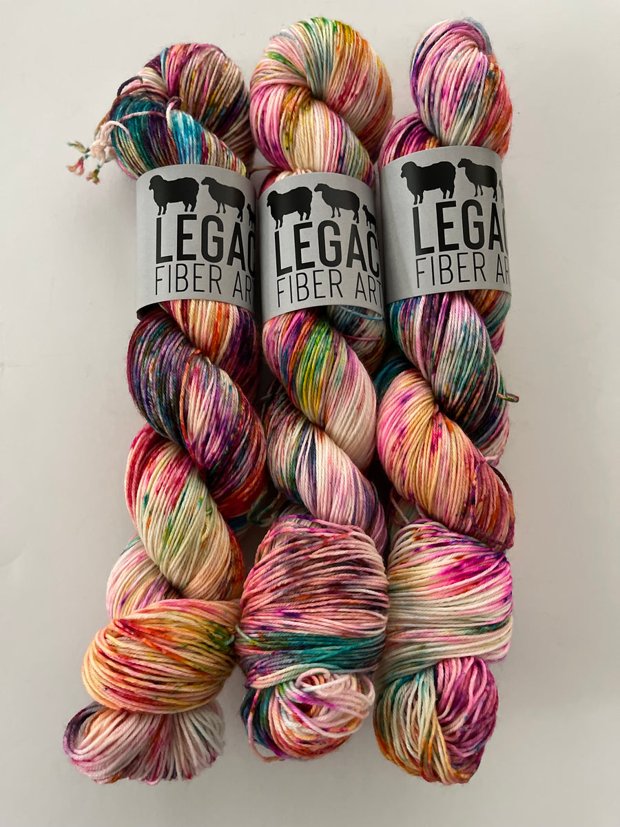 Skittles Steel Toes – Legacy Fiber Artz